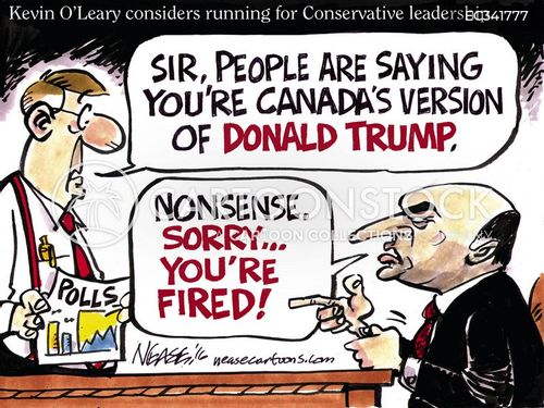 Kevin O'leary Cartoons and Comics - funny pictures from CartoonStock