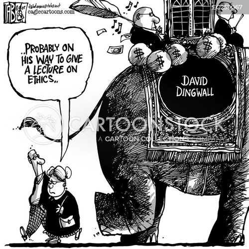 Integrity Lecture Cartoons and Comics - funny pictures from CartoonStock