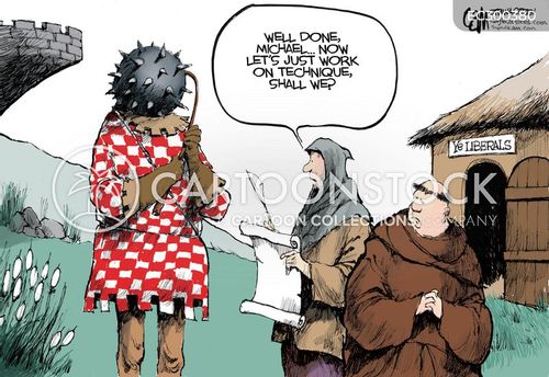 Macing Cartoons and Comics - funny pictures from CartoonStock