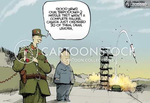 Anti-missile Test Cartoons and Comics - funny pictures from CartoonStock