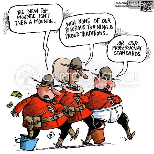 Mountie Cartoons and Comics - funny pictures from CartoonStock