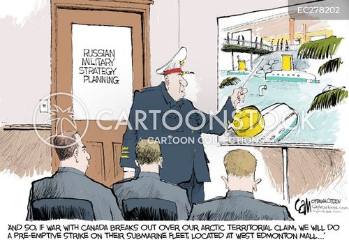 Arctic Sovereignty Cartoons and Comics - funny pictures from CartoonStock