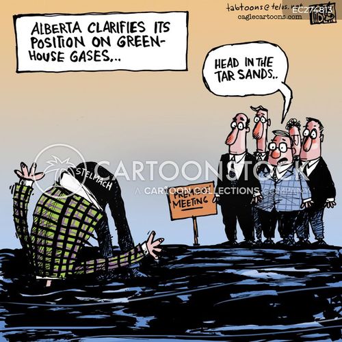 Oil Sands Cartoons and Comics - funny pictures from CartoonStock