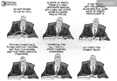 Canada-us Comparison Cartoons and Comics - funny pictures from CartoonStock