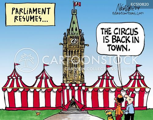 Political Circus Cartoons and Comics - funny pictures from CartoonStock