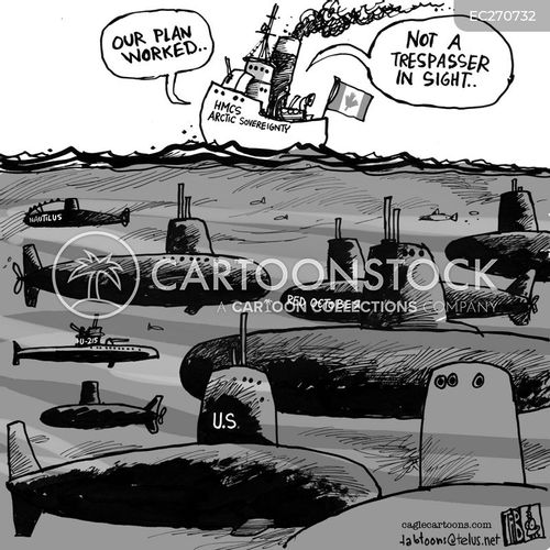 Arctic Sovereignty Cartoons and Comics - funny pictures from CartoonStock