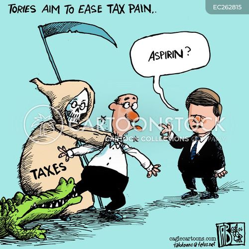 Tax Relief Cartoons and Comics - funny pictures from CartoonStock