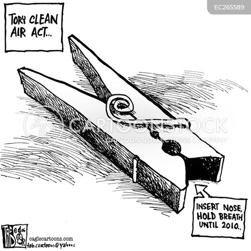 Clean Air Cartoons and Comics - funny pictures from CartoonStock