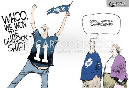Toronto Argonauts Cartoons and Comics - funny pictures from CartoonStock