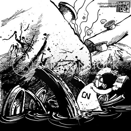 Toxic Spill Cartoons and Comics - funny pictures from CartoonStock