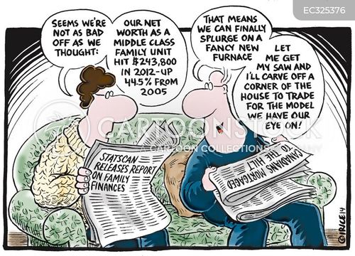 Middle-class Values Cartoons and Comics - funny pictures from CartoonStock