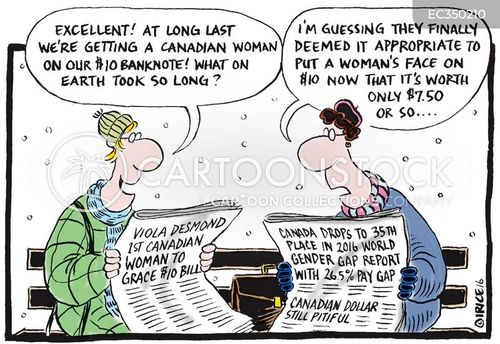 Canadian Woman Cartoons and Comics - funny pictures from CartoonStock