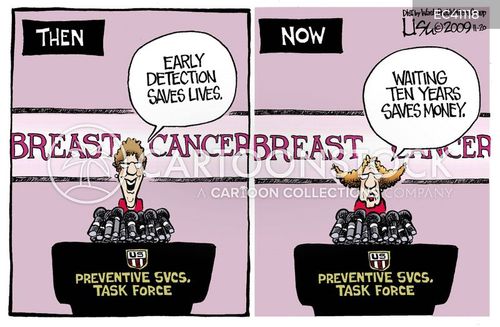 Breast Cancer Cartoons and Comics - funny pictures from CartoonStock