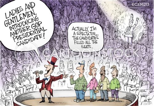 Candidate Speeches Cartoons and Comics - funny pictures from CartoonStock