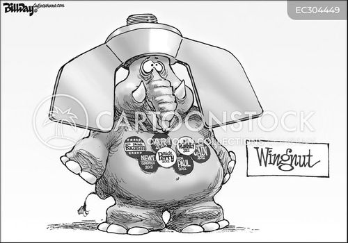 Wingnut Cartoons and Comics - funny pictures from CartoonStock