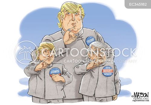 Miniature Trump Cartoons and Comics - funny pictures from CartoonStock