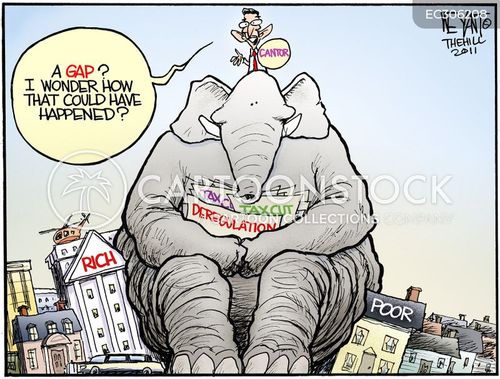 Economic Hierarchy Cartoons and Comics - funny pictures from CartoonStock