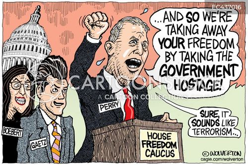 Capitol Hill Fracas Cartoons and Comics - funny pictures from CartoonStock