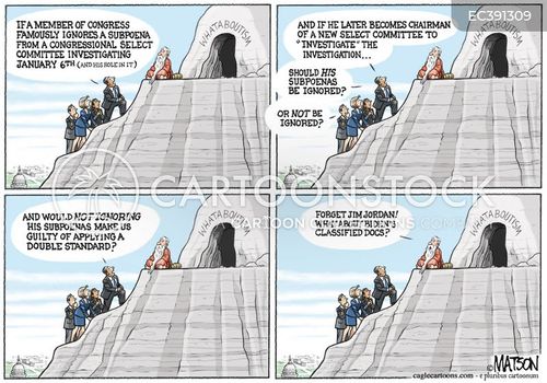 Whataboutism Cartoons and Comics - funny pictures from CartoonStock