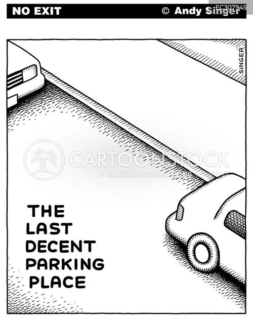 Parking Scarcity Cartoons and Comics - funny pictures from CartoonStock