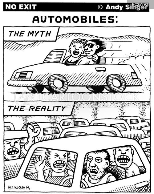 Automobile History Cartoons and Comics - funny pictures from CartoonStock