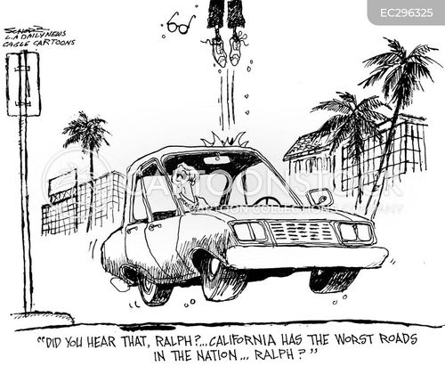 Road Projects Cartoons and Comics - funny pictures from CartoonStock