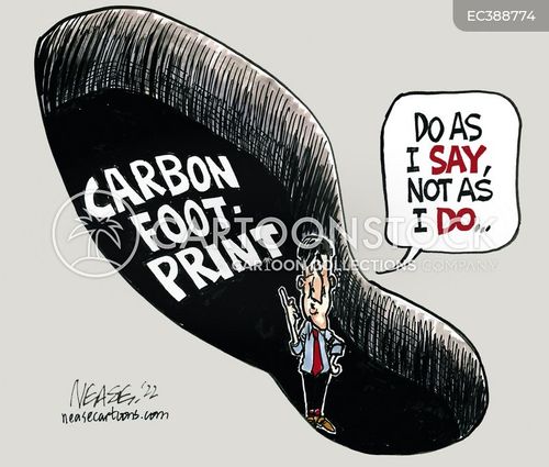 Small Footprint Cartoons and Comics - funny pictures from CartoonStock