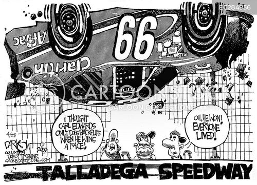 Speedway Cartoons and Comics - funny pictures from CartoonStock