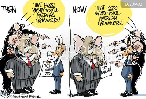 Detroit Three Cartoons and Comics - funny pictures from CartoonStock