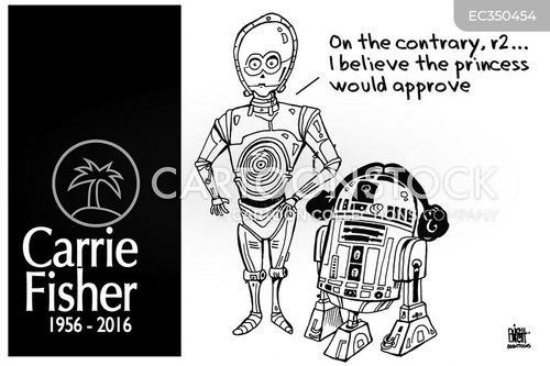 Leia Cartoons and Comics - funny pictures from CartoonStock