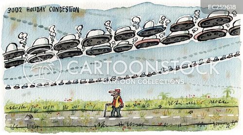 Traffic Flow Cartoons and Comics - funny pictures from CartoonStock
