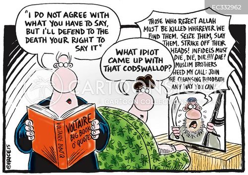 Defender Of Freedom Cartoons and Comics - funny pictures from CartoonStock
