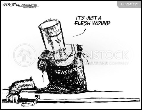 Newspaper Job Cartoons and Comics - funny pictures from CartoonStock