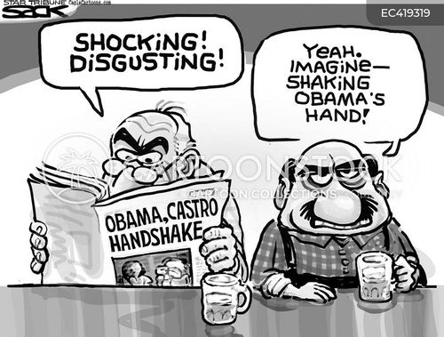 Diplomatic Gestures Cartoons and Comics - funny pictures from CartoonStock