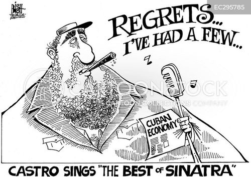 Castro On Tv Cartoons and Comics - funny pictures from CartoonStock