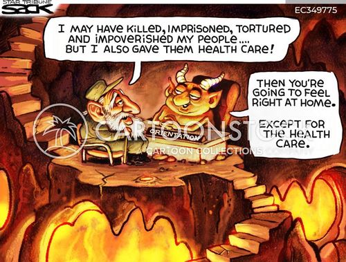 Castro Operation Cartoons and Comics - funny pictures from CartoonStock