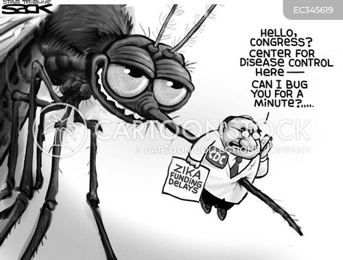 Disease Vector Cartoons and Comics - funny pictures from CartoonStock