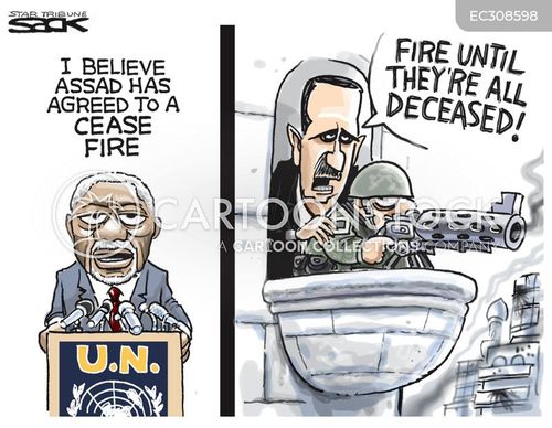 Peace Under Fire Cartoons and Comics - funny pictures from CartoonStock