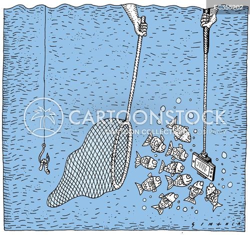 Smartphone Fishing Game Cartoons and Comics - funny pictures from ...