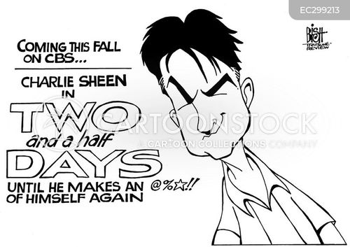 Sheen Cartoons And Comics Funny Pictures From Cartoonstock