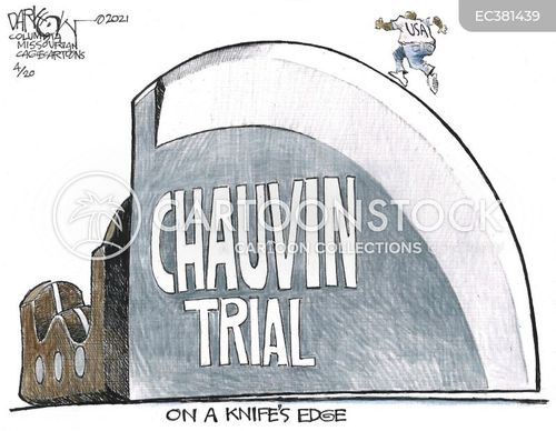 Knife-edge Cartoons and Comics - funny pictures from CartoonStock