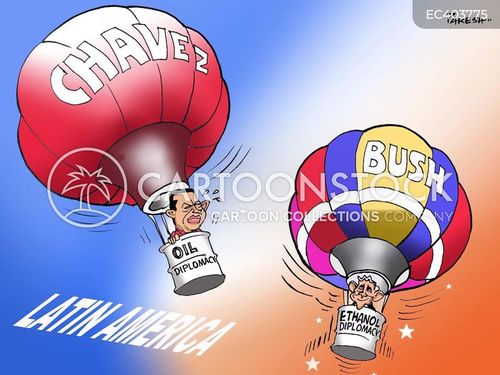 Fuel Diplomacy Cartoons and Comics - funny pictures from CartoonStock