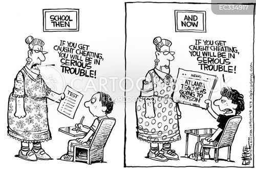 Exam Cheating Cartoons and Comics - funny pictures from CartoonStock
