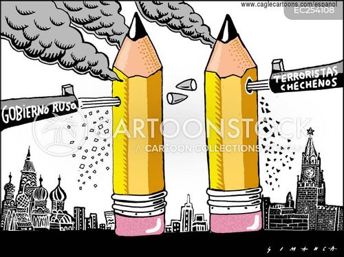 Chechenia Cartoons and Comics - funny pictures from CartoonStock