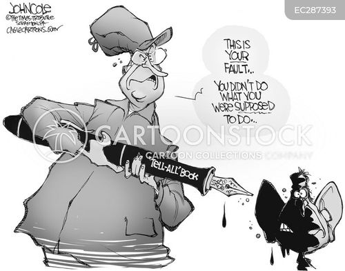 Cheney Book Cartoons and Comics - funny pictures from CartoonStock
