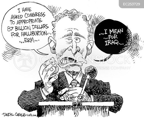 Halliburton Cartoons and Comics - funny pictures from CartoonStock