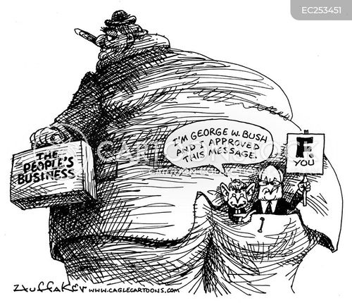 Cheney And Bush Cartoons and Comics - funny pictures from CartoonStock