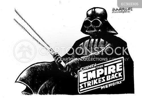 Cheney Memoirs Cartoons and Comics - funny pictures from CartoonStock