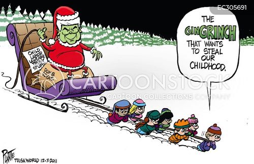 Child Labor Cartoons and Comics - funny pictures from CartoonStock