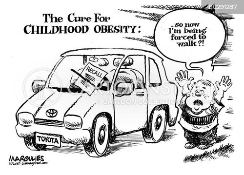 Childhood Obesity Cartoons and Comics - funny pictures from CartoonStock